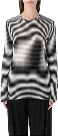 Tom Ford Femme, Tops, Multicolore, Taille: 36 FR D&eacute;bardeur Ray&eacute; avec Logo TF Brod&eacute; Tonal