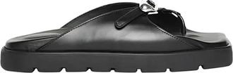 Alexander Wang Femme, Chaussures, Noir, Taille: 35 EU Dome Flatforme Sandal