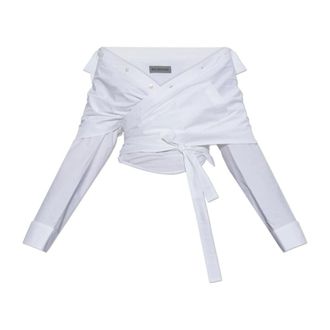 Balenciaga Damen, Blusen & Hemden, Wei&szlig;, 2XSGr&ouml;&szlig;e