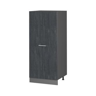 Vicco Vorratsschrank R-Line, Schwarz Beton, 60 cm