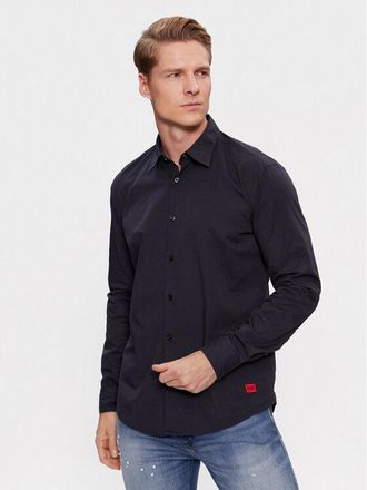 HUGO BOSS Hugo Hemd Ermo 50500216 Dunkelblau Slim Fit