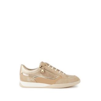 Geox Baskets en cuir m&eacute;lang&eacute;