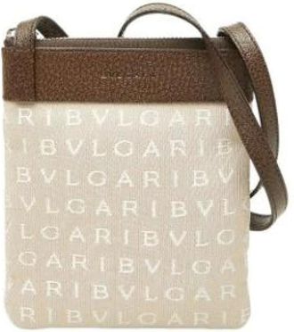 Bulgari Pre-owned Pochette Shoulder Bag - Femme - Pre-owned - Beige - Taille: ONE Size