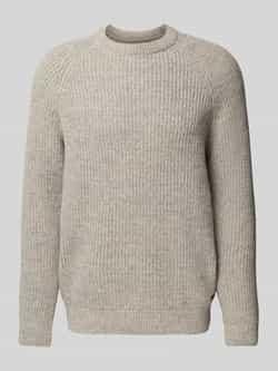 Barbour Regular Fit Strickpullover aus reiner Wolle