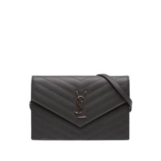 Saint Laurent Pre-owned Umh&auml;ngetasche - - Pre-owned - Damen - Grau - ONE SIZE