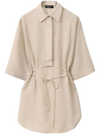 Fabiana Filippi Hemd mit Schnürung - Nude