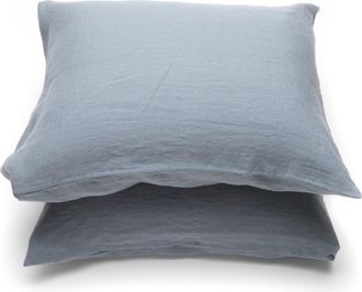 LinenMe Kissenbezug 65x65 Leinen 2er Set - Luxuriöse Kopfkissenbezug 100% Leinen - Gewaschene Leinen Bettwäsche Antiallergische - Pillow Case