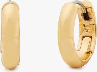 Kate Spade New York Kate Spade Brilliant Statements Creolen Aus Metall, Klein f&uuml;r Frauen in Gold | Kubikzirkonie