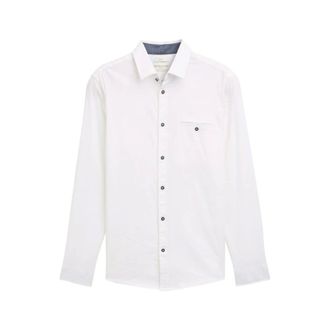 Tom Tailor Herren, Shirts, Wei&szlig;, LGr&ouml;&szlig;e