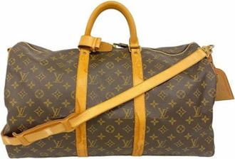 Louis Vuitton unisex, Pre-owned, Brun, Taille: ONE Size Sac Week-end Vintage Pre-owned