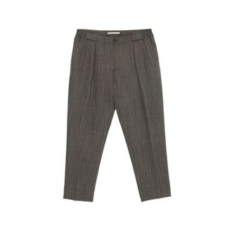 BRIGLIA 1949 Herringbone-pattern Trousers