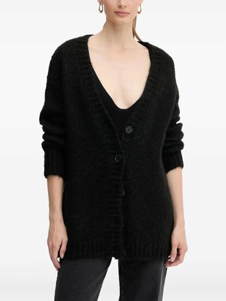 Silvian Heach cardigan à boutonnière - Noir