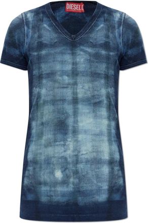 Diesel Homme, Tops, Bleu, Taille: 2XL T-Luucas T-shirt