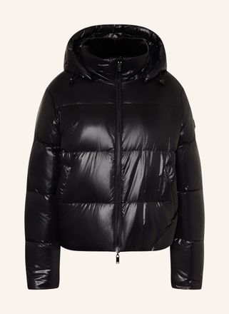 Moose Knuckles Daunenjacke Queens Mit Kunstfell Zum Wenden schwarz