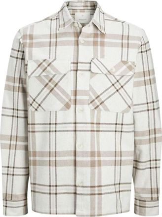 Jack & Jones Jprraymond Melange Check Overshirt Ls Sn