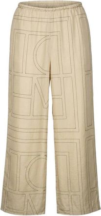 Toteme Damen Seidenhose MONOGRAM