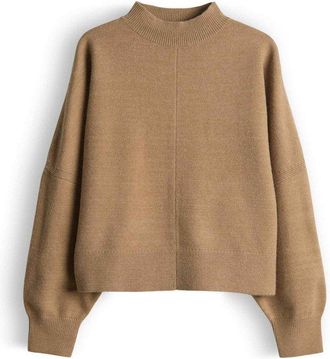 OPUS Strickpullover PILAS im Fledermausstil Lockere Passform, schmal zulaufend, &uuml;berschnittene Schulter