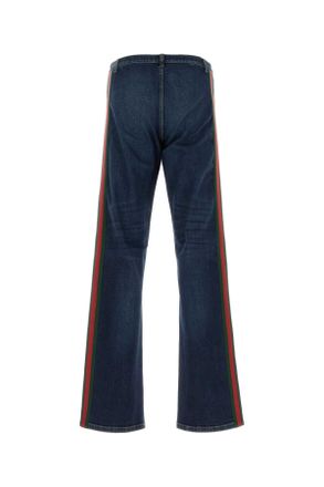 Gucci Cotton Denim Jeans - Blue