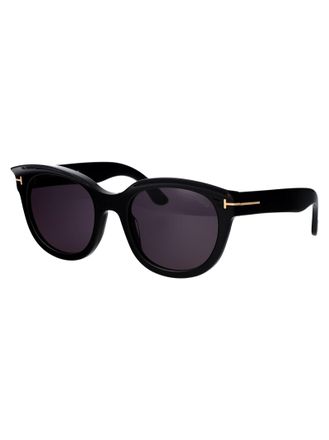 Tom Ford Womens Sunglasses Tamara-02 Black Acetate