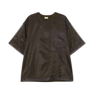 Dries Van Noten Herren, Oberteile, Gr&uuml;n, SGr&ouml;&szlig;e