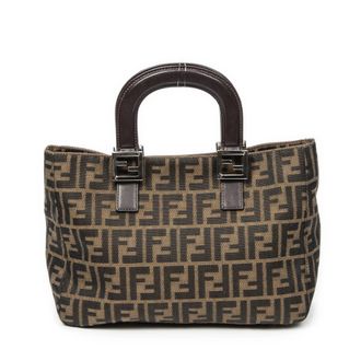 Fendi Crossbody Bags - Small FF Open Tote - Gr. unisize - in Braun - f&uuml;r Damen