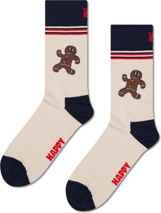 Happy Socks Socken mit Happy Gingerbread-Motiv in