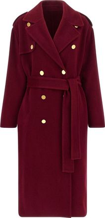 Alberta Ferretti Trench-Coat - Rouge