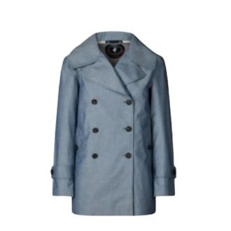Save The Duck Femme, Manteaux, Bleu, Taille: 40 FR Imperm&eacute;able Sela