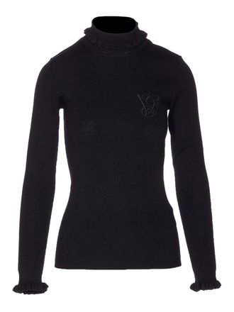 Valentino Garavani Pull Col Rond - Noir