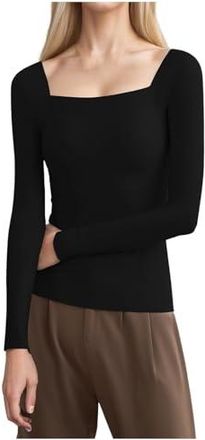 Generic sous Pull Femme Haut Thermique Femme sous Pull Thermique Femme Doux Glamour Couverture Polaire Unisexe Ultra Douillette Accessoire Compl&eacute;mentaire pour