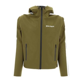 Palm Angels Wasserdichte Jacke - - Jackets - Herren - Gr&uuml;n - S