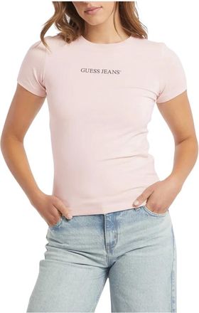 Guess Femme, Tops, Rose, Taille: 36 FR T-Chemises