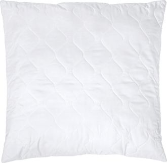 Uncover by Schiesser Kopfkissen Chelsea - 80 x 80 cm - Weiß