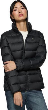 Polo Club Ultralight-Jacke Susanne schwarz mit Rigby Go Stickerei - Damen