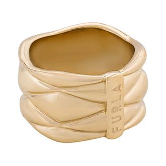 Furla Klassischer Metallring - - Accessories - Damen - Gelb - ONE SIZE