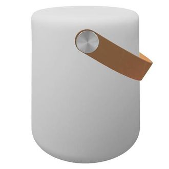 Happy Garden Lampe LED avec lani&egrave;re en simili VELA, autonomie de 8 &agrave; 12 heures, alimentation sur batterie