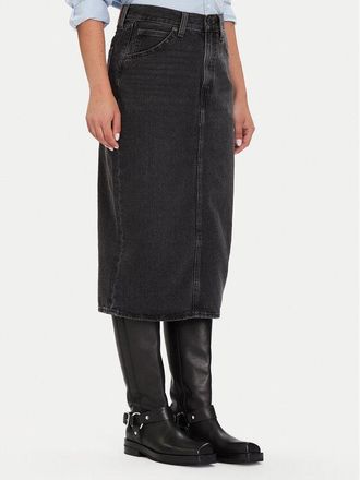 Levi's Jeansrock 001VH-0004 Schwarz Regular Fit