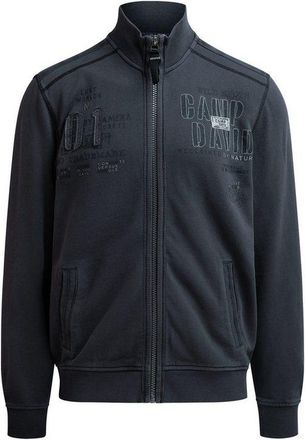 Camp David Sweatjacke mit Stehkragen