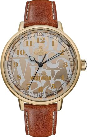 Vivienne Westwood Uhr - Quarzuhr Cavendish - Gr. unisize - in Braun - f&uuml;r Damen