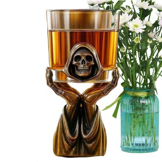 Generic Weinregal, Gothic-Skelett-Hand, Whiskey-Becherhalter, f&uuml;r K&uuml;che, Esszimmer, Arbeitsplatte, Schrank, Sideboard, Bourbon, Whiskey, Lik&ouml;r, Alkohol, Hausb