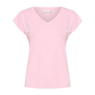 Kaffe T-Shirts - - Tops - Damen - Rosa - S