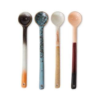 HKliving Cuill&egrave;res en gr&egrave;s - Set de 4 HKliving