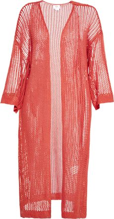 Usha Strickjacke Damen koralle