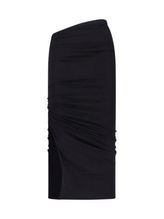Rick Owens Edfu Sheath Midi Skirt