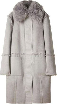 Patrizia Pepe Femme, Manteaux, Gris, Taille: 38 FR Patrizia Pepe Manteaux Grey