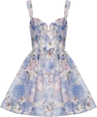 Zimmermann Femme, Robes, Multicolore, Taille: 36 FR Rebellion Drape Mini Dress