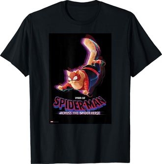 MARVEL Spider-Man: Across the Spider-Verse Spider-Cat Poster T-Shirt