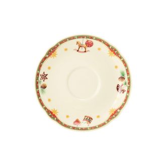 SELTMANN WEIDEN Seltmann 001.759419 Marie-Luise Untertasse, 13cm Durchmesser, Rot/Gr&uuml;n/Gold