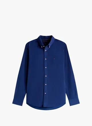 Tommy Hilfiger Chemise col am&eacute;ricain en coton