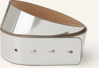 Kinga Mathe Kinga Mathe Lederg&uuml;rtel silber